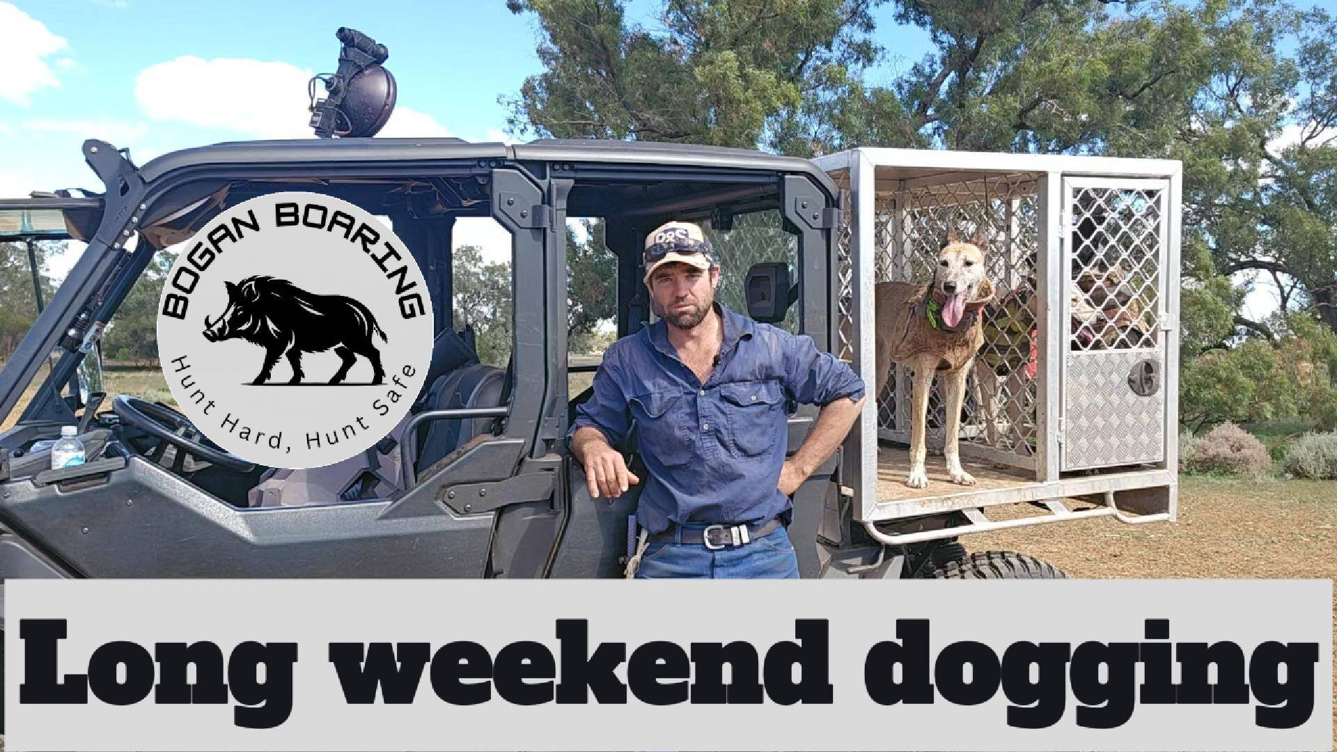 Bogan Boaring pig hunting videos